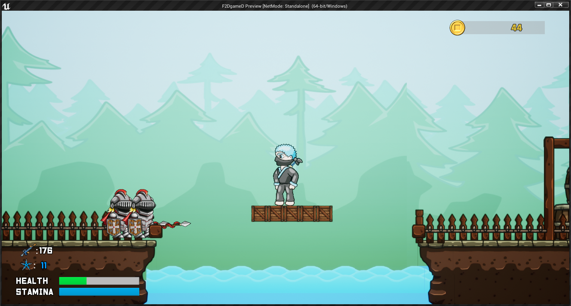 2D game Project For UE4 by DaR7HVaD3R