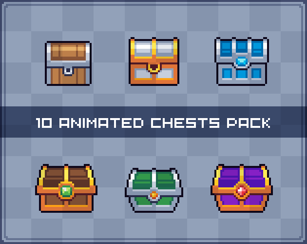 10 Animated Chests Pack by MoDsama