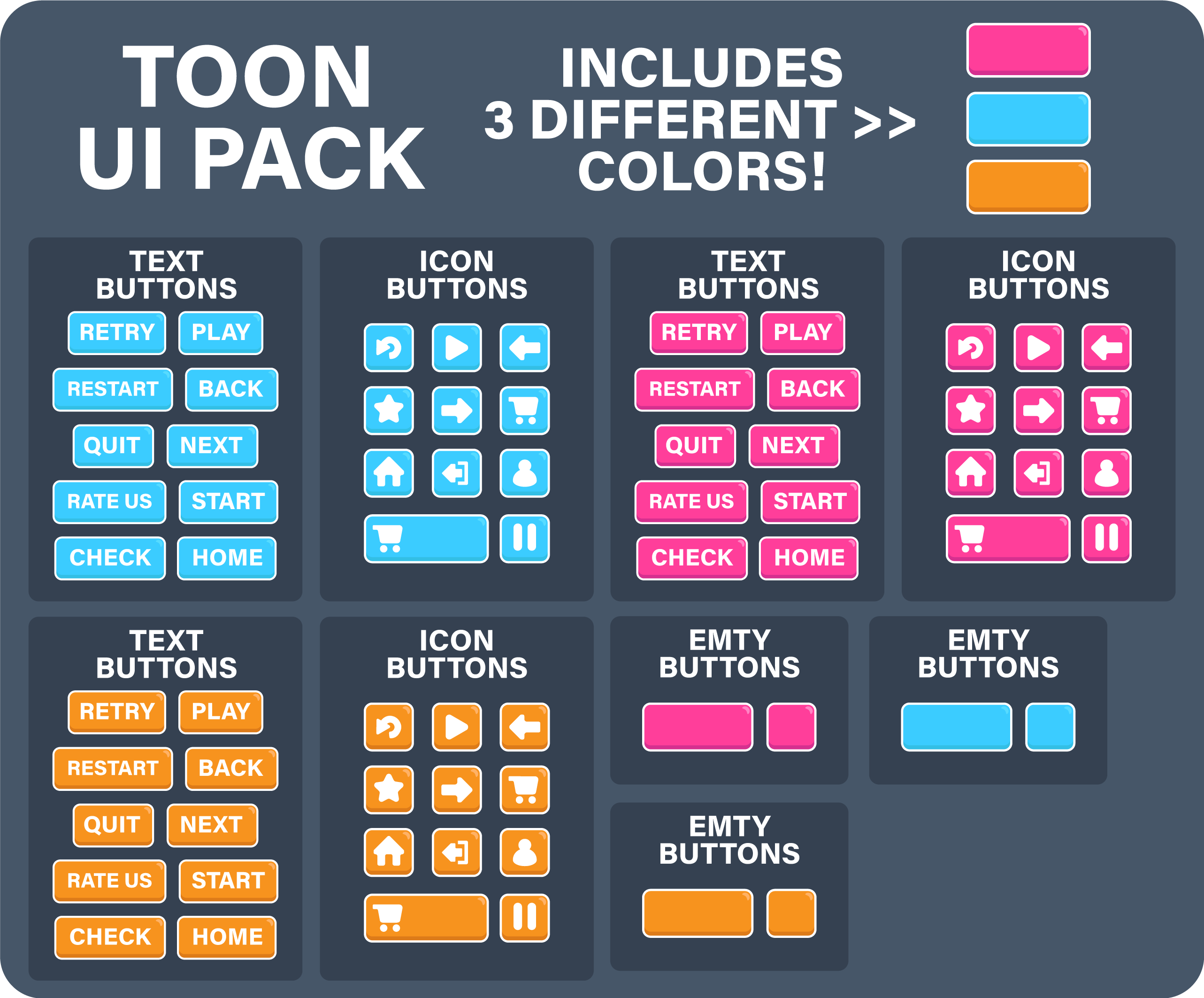 Toon UI Pack by Zayn