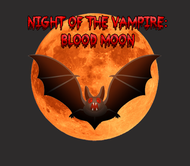 Vampire Blood Moon Wallpaper