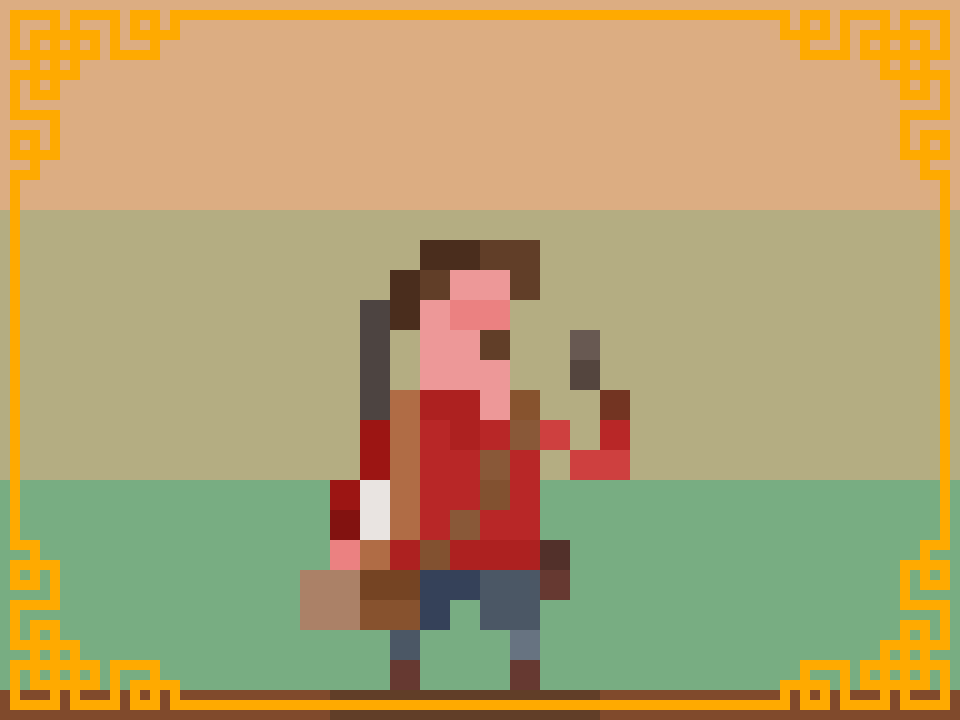 Pixel Art Cowboy Animation by griblyspixels