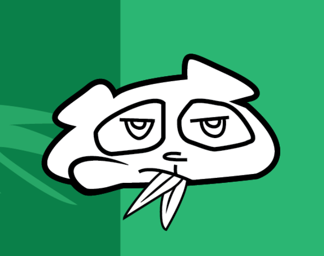 Awkward Panda by Neils Clark