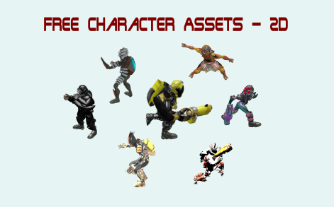 2D Character Assets Pack - Sci Fi by Dundy97