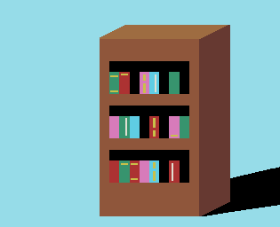 Quantum Bookshelves by Nomisio