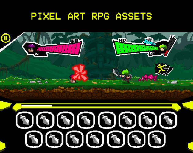 RPG Pixel Art Assets by dani567