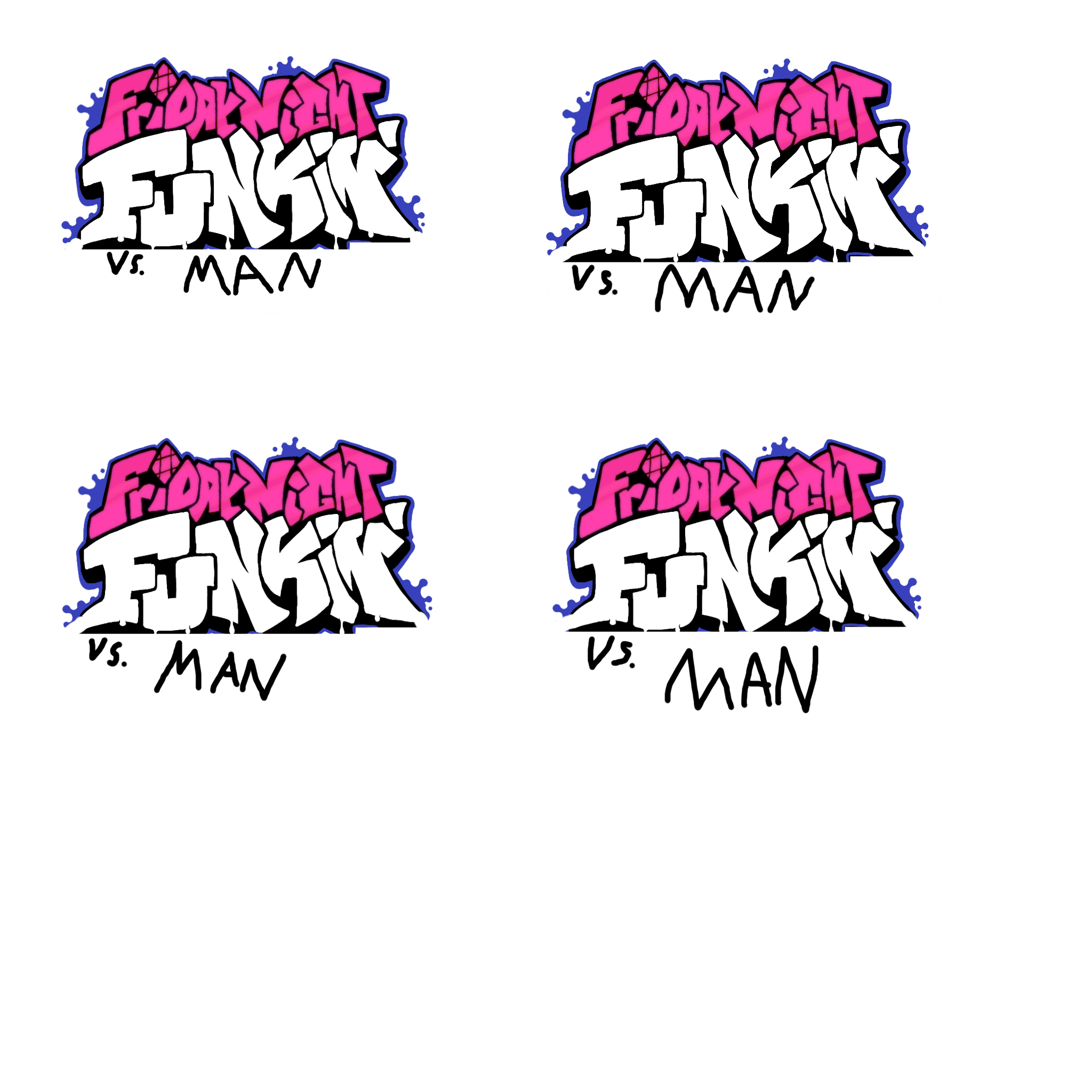 FNF VS. MAN (update, kind of.) by ZackPacklol