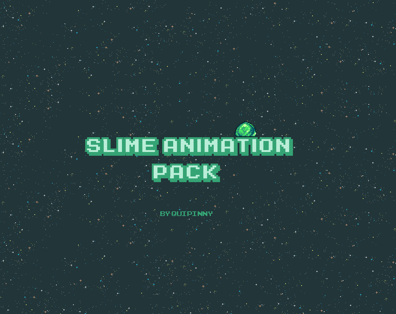 Slime animation pack by quipinny