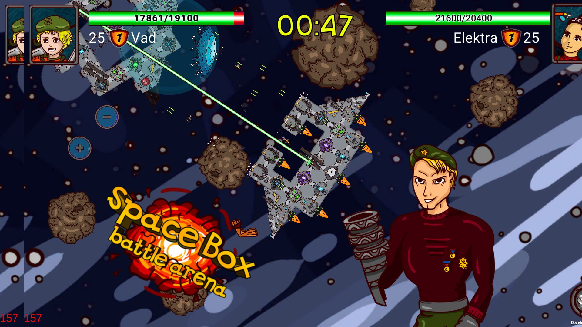 Space Box Battle Arena by FingerTipsAndCompany