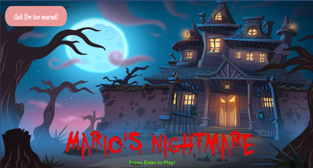 Mario's Great Nightmare by Kimchi Games