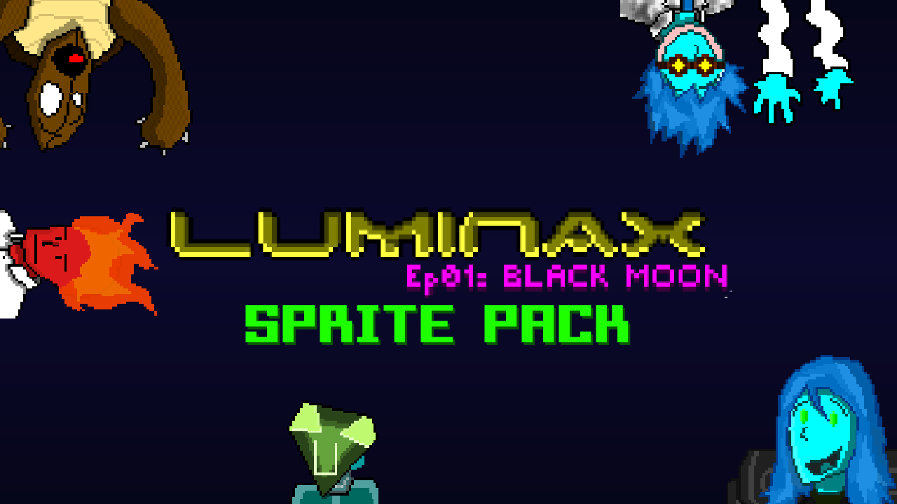 Luminax Sprite Pack by Pr.Walter Bulbazor