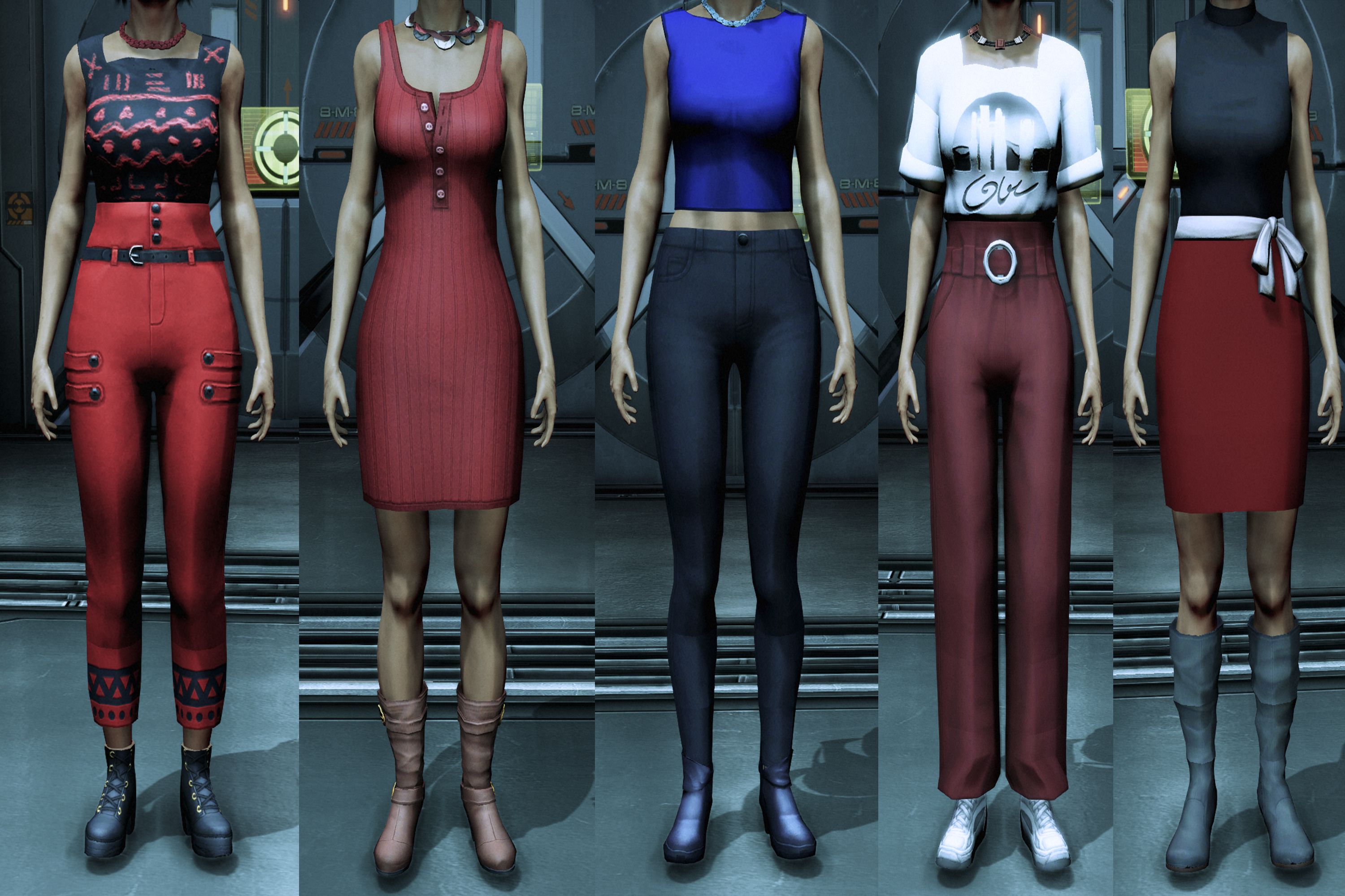 Outfits for Shepard LE3 by MorningAnn for Mass Effect Modding Newbie ...