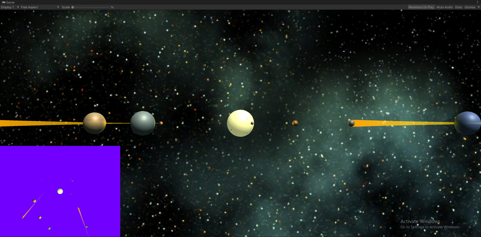 Solar System Simulation by elkfafy