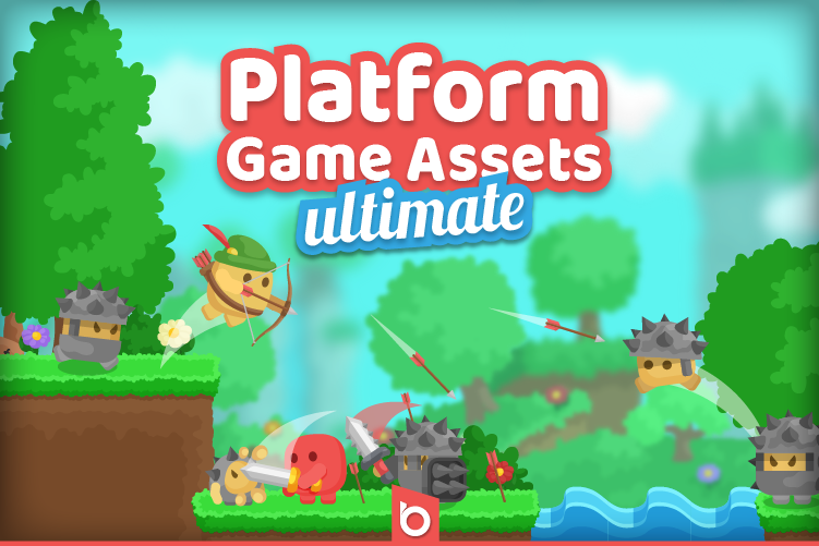 Platform Game Assets Ultimate by Bayat Games
