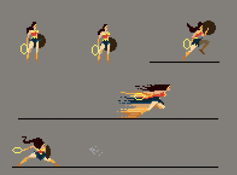 Wonder Woman Character by LP