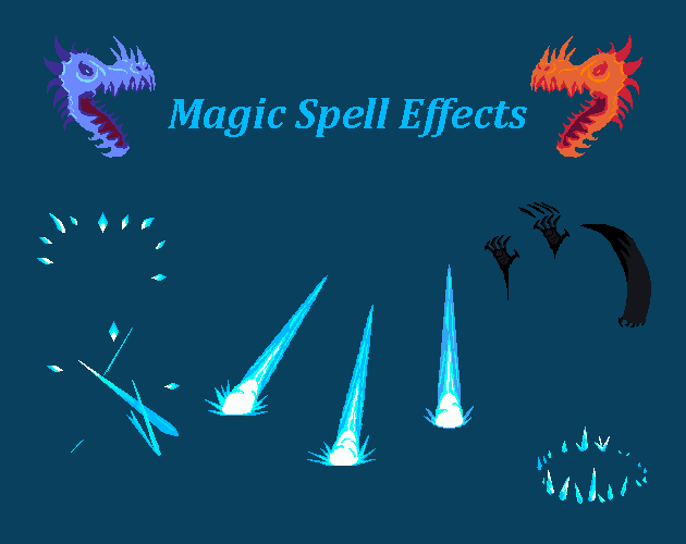 Magic spell effects by CreativeKind