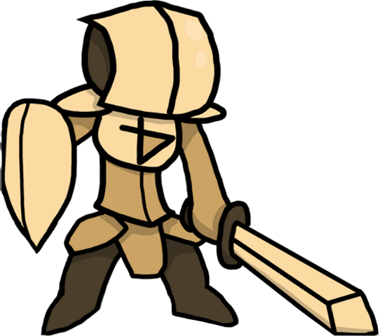 Paper warrior by Moos