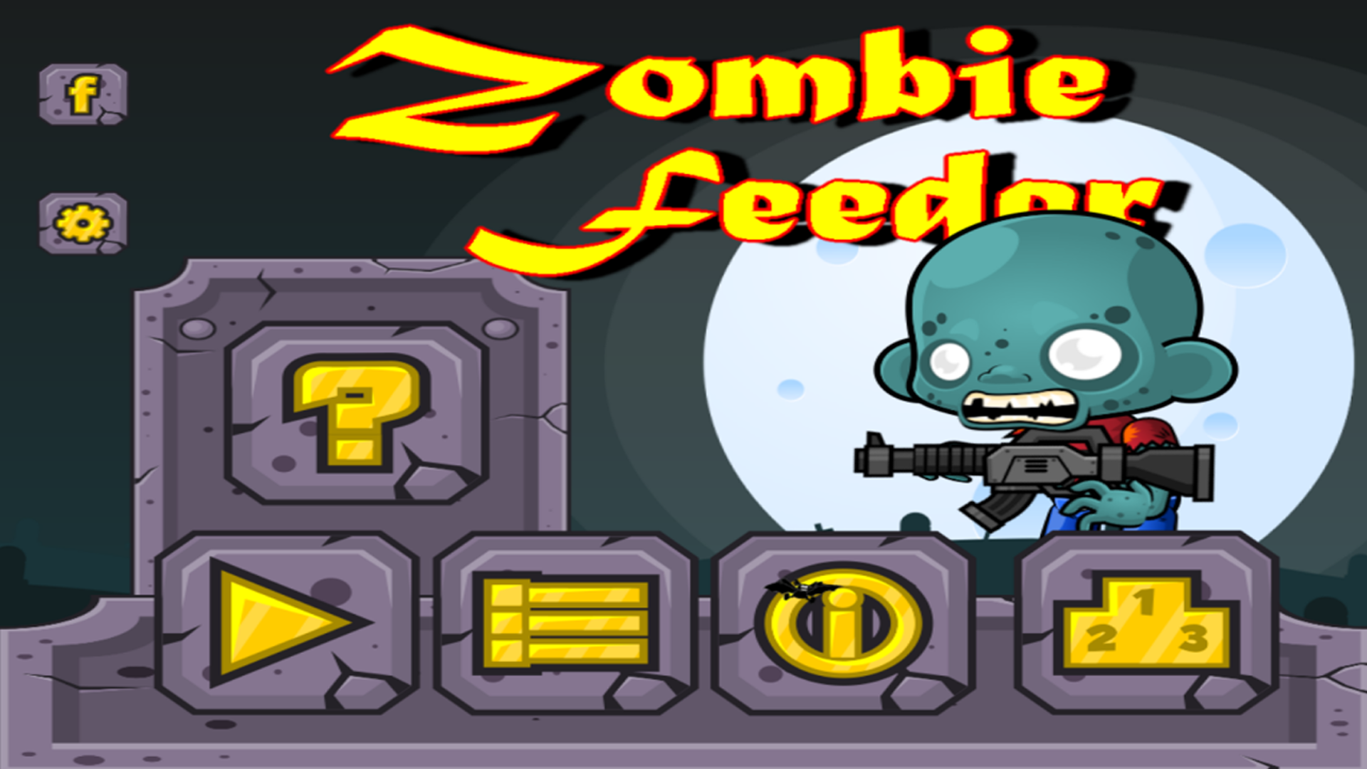 Zombie Feeder 2D Shooter/Platform Game by tophatdevelopers