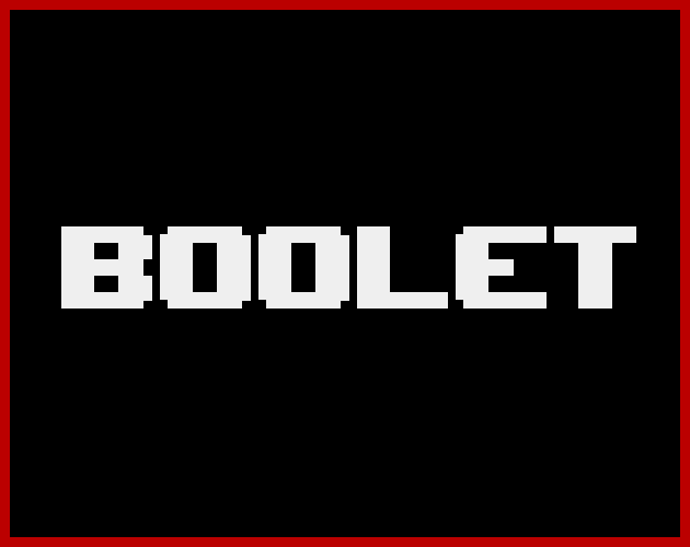 Boolet by MrChickenBoy for GeoJam 2021 - itch.io