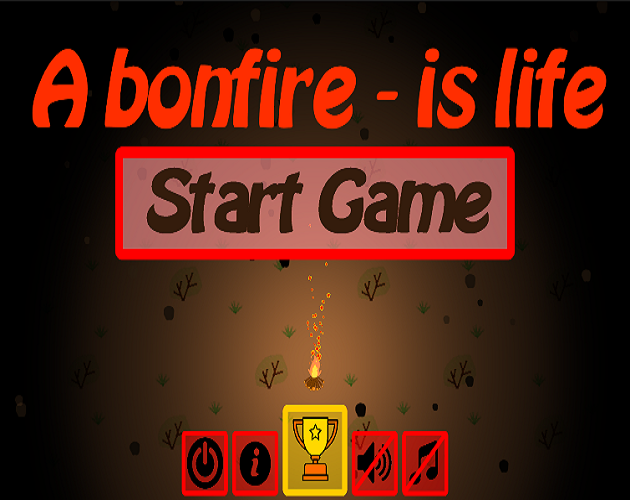 A bonfire is life by RandomGames