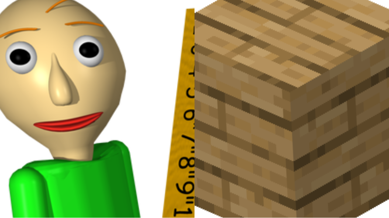 Baldi but Minecraft floor by Groovy Gamer