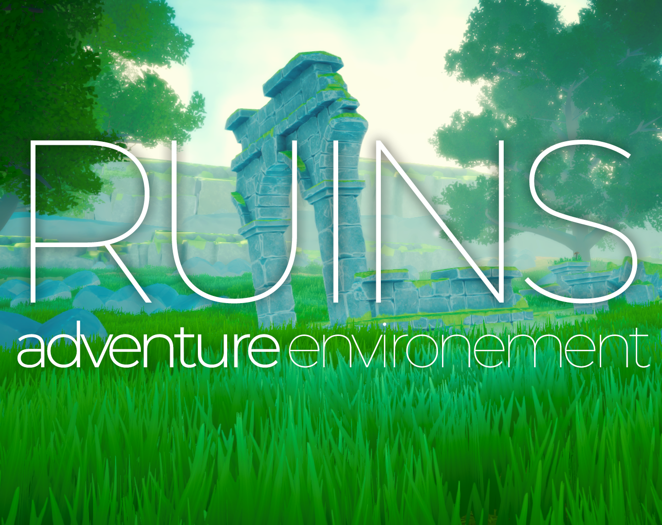 Ruins adventure environment by Carthagea for Palestinian Relief Bundle ...
