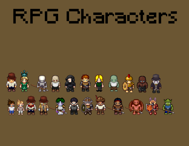 RPG Characters Pack by ALAKON