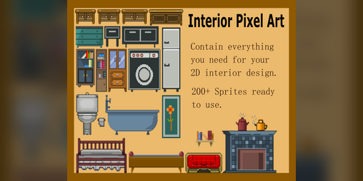 Interior Pixel Art by thehorseman007
