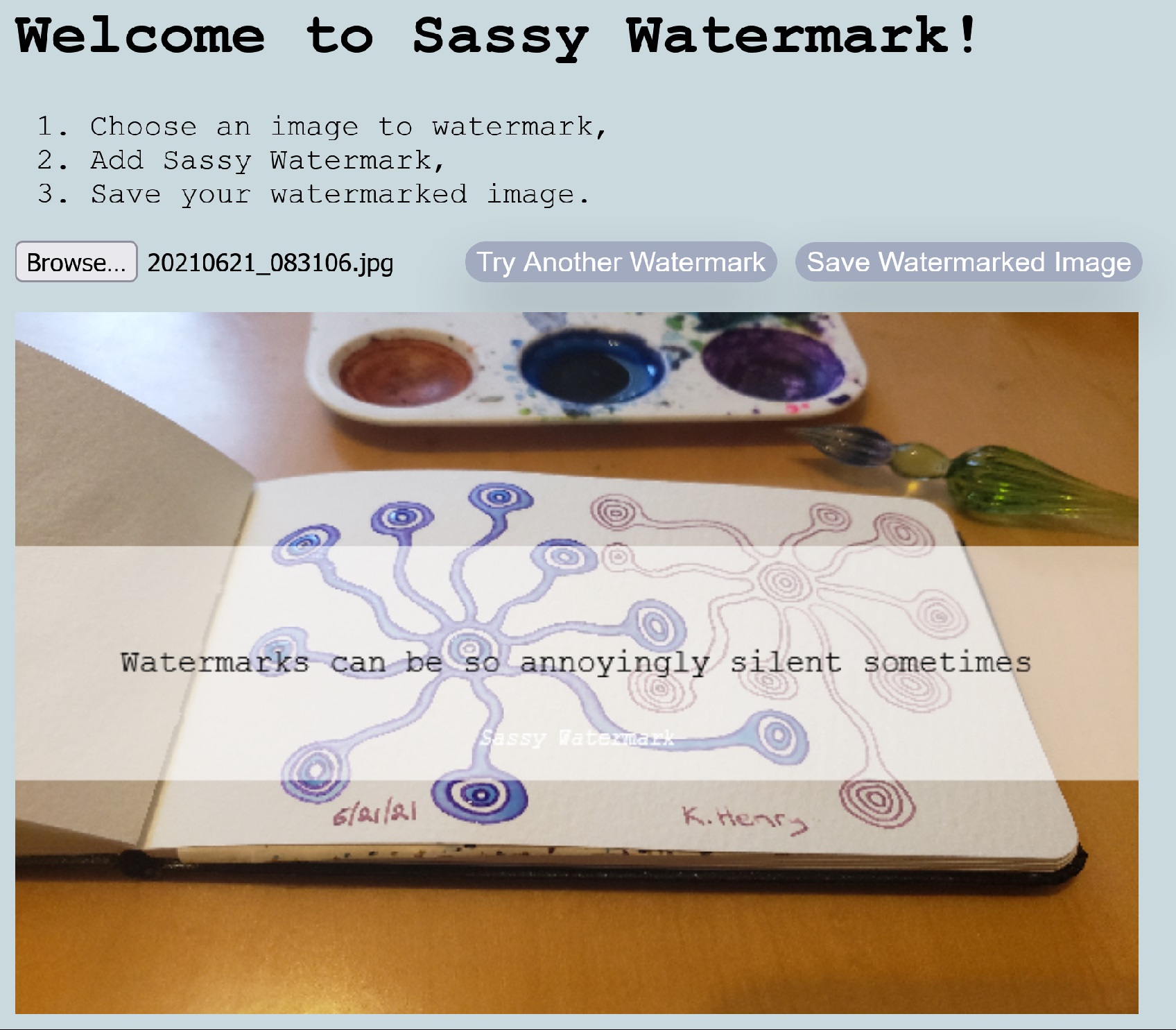 Adding more Sassy text options. - Sassy Watermark by ArtAtomic