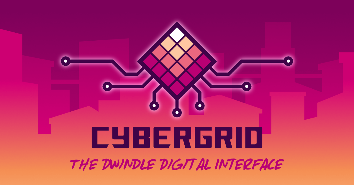 Cybergrid, the Dwindle digital interface by Tim Busuttil