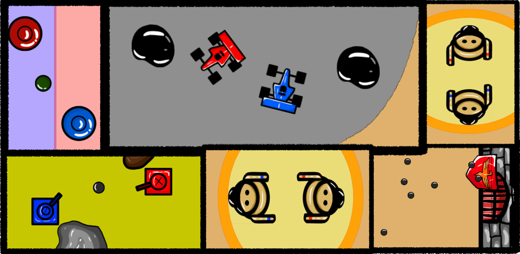 Two Player Fun by gabriel bejuscu