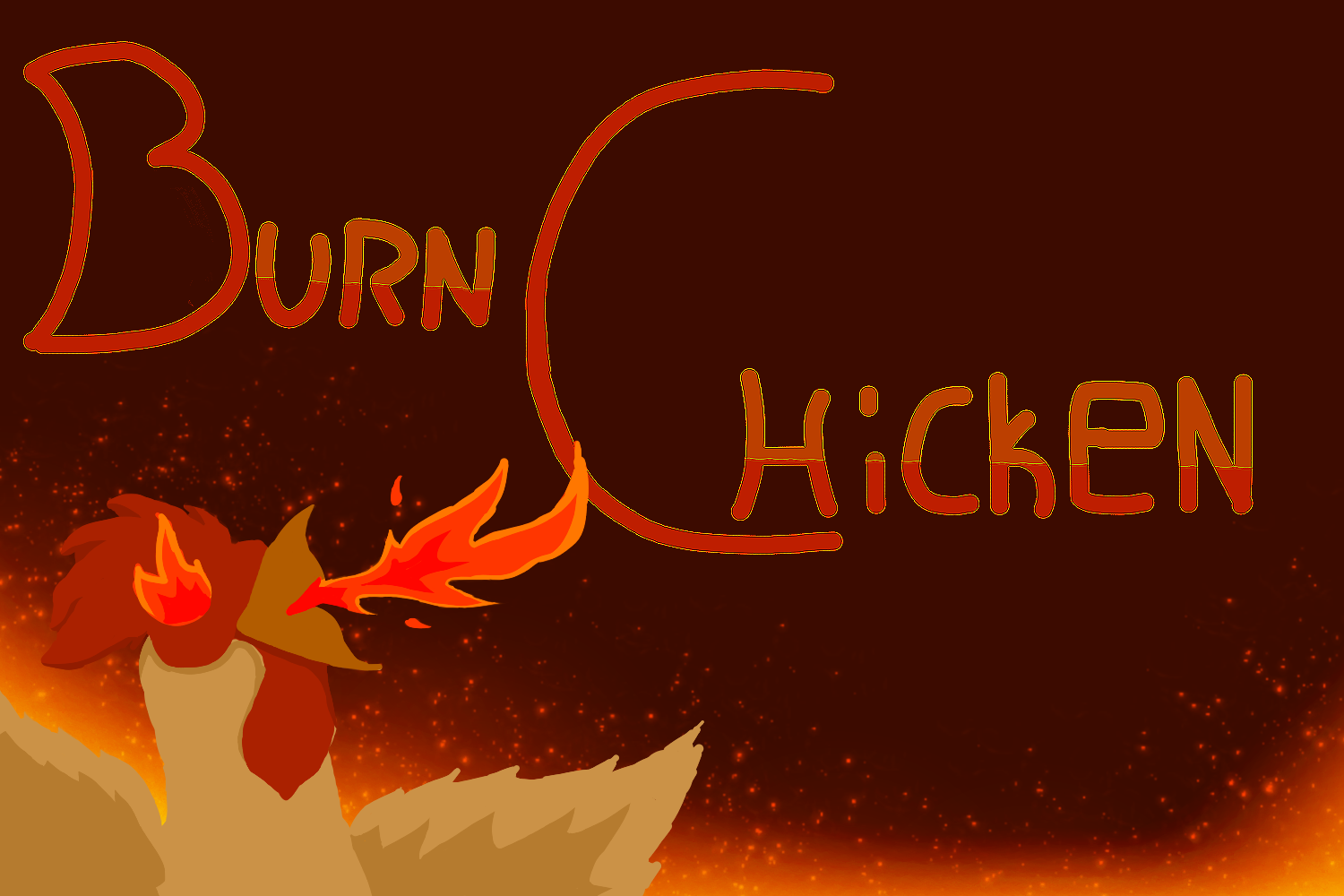 Burn Chicken by CubeCow