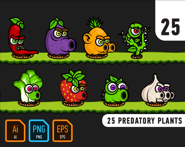 25 predatory plants by cruizrf