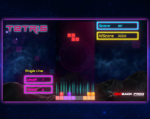 Tetris Clone by AggroBunny Studios