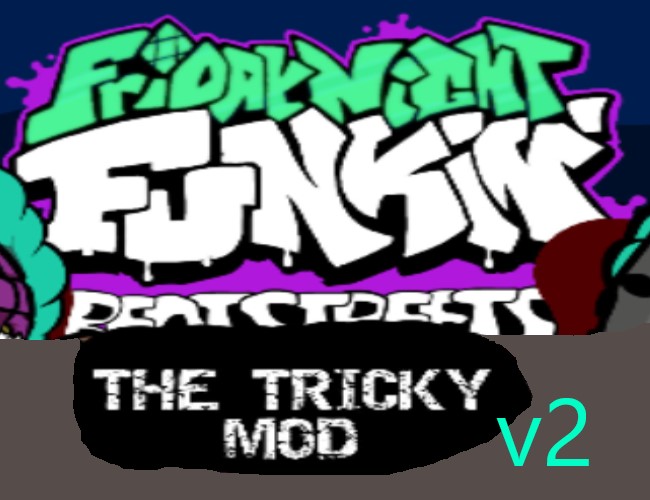 Friday Night Funkin VS Tricky B-side v2 by FNF stuff