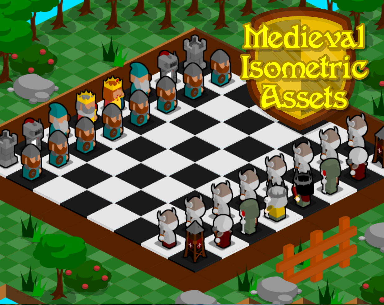Medieval Isometric Assets by Pawn Games