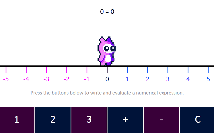 Walk the Number Line by mrpiay