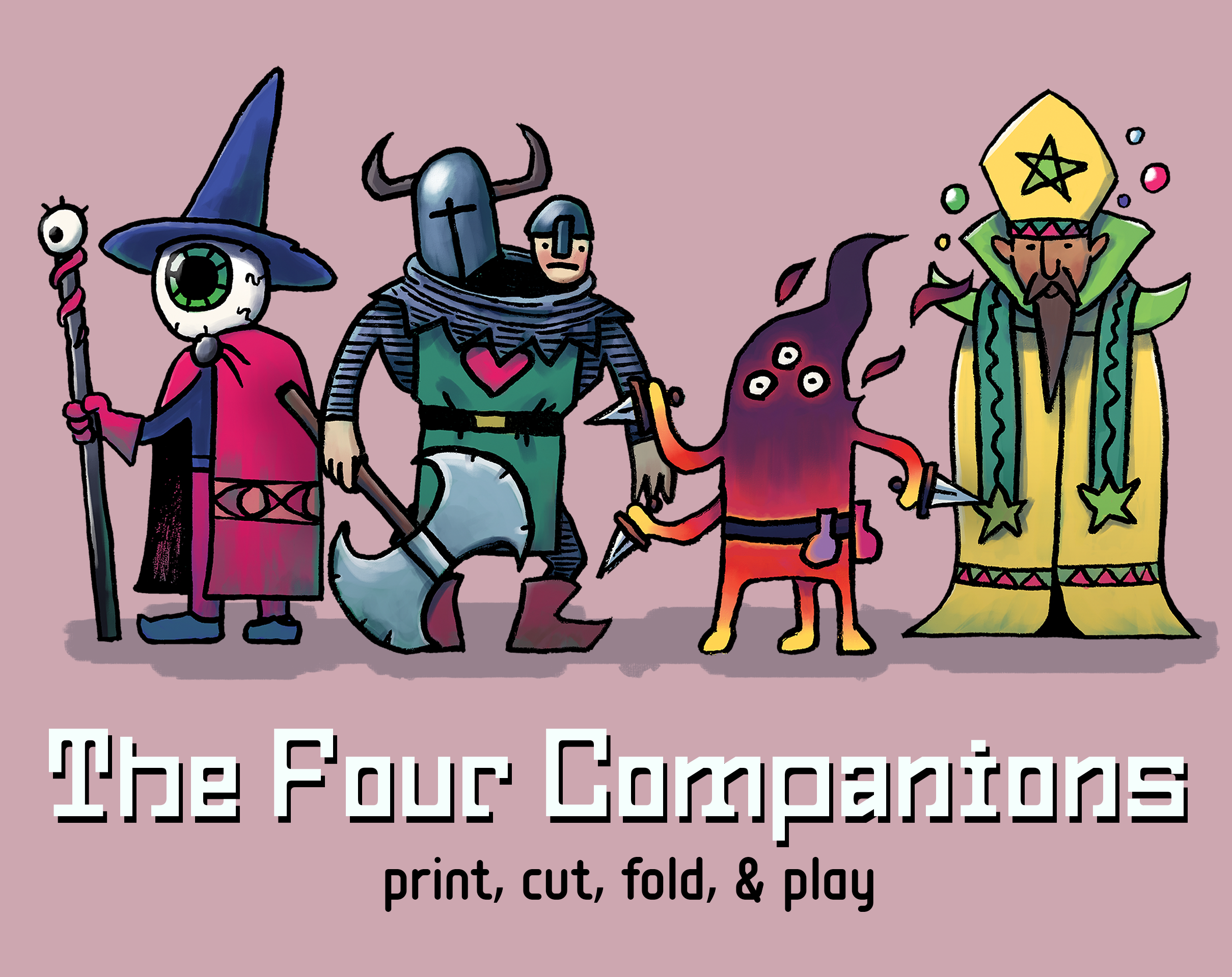 The Four Companions by Emiel Boven