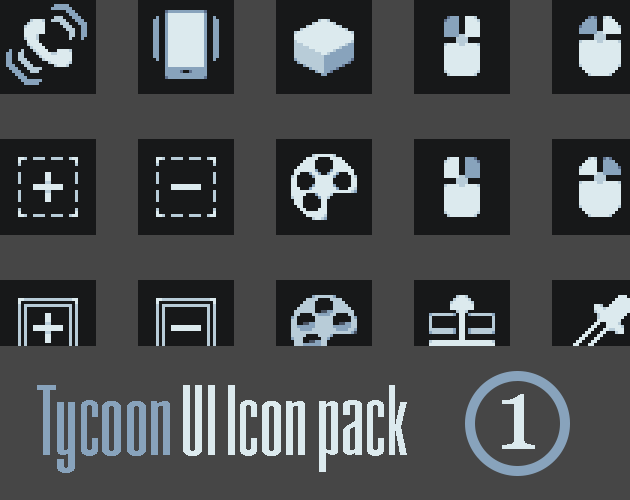 Tycoon UI Icon pack by GregorMack