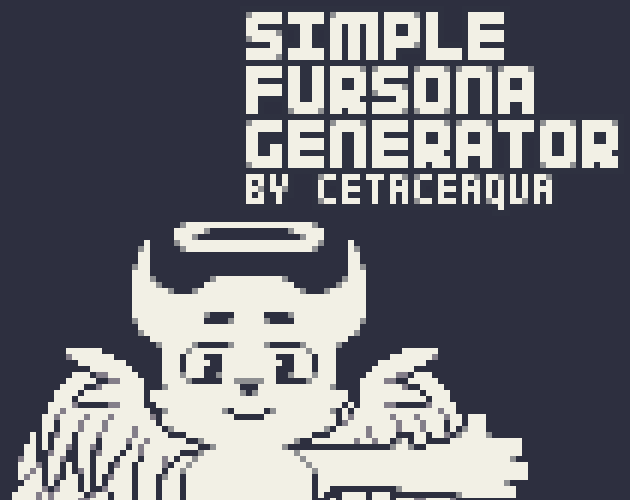 Simple Fursona Generator by 鲸流