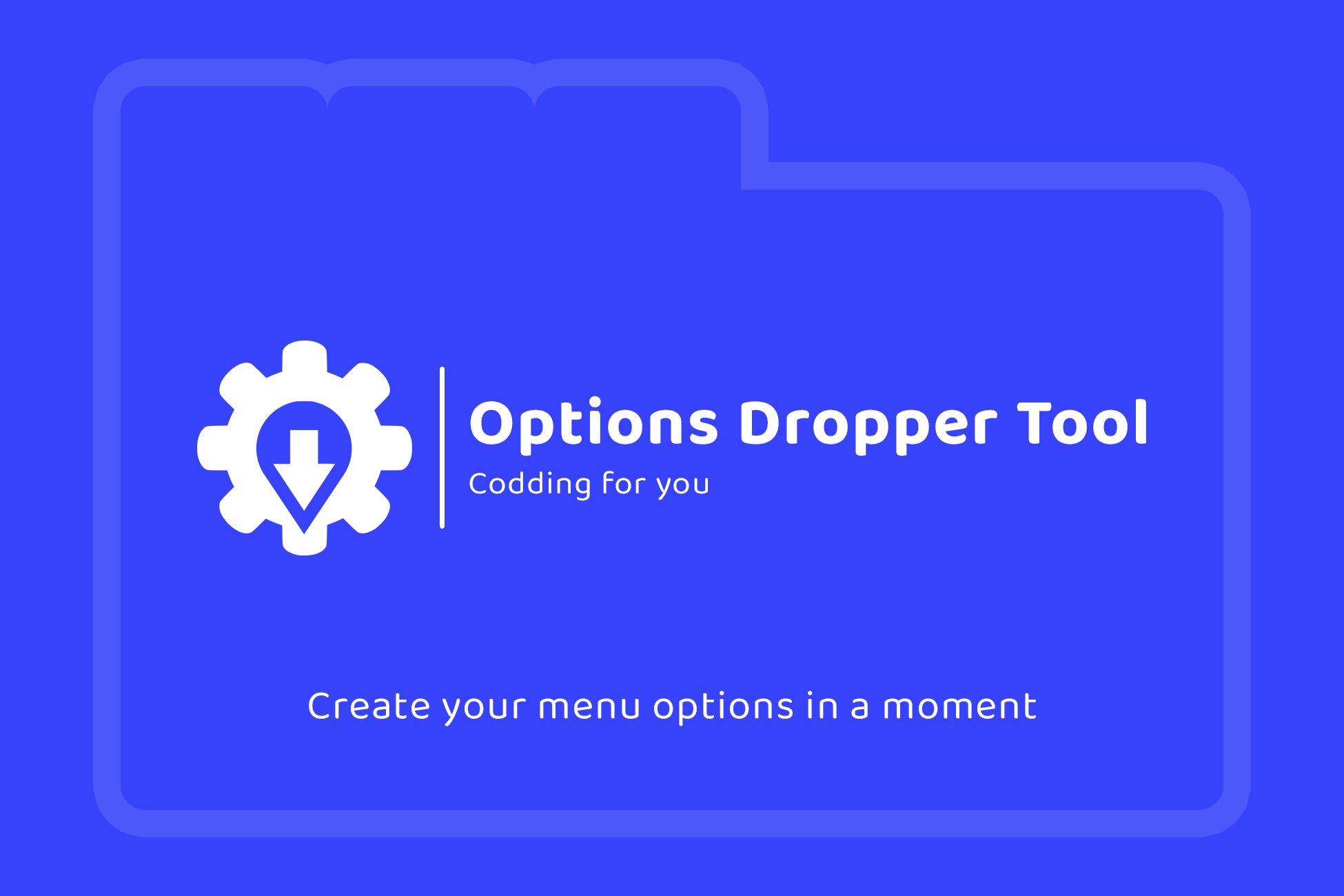 Options Dropper Tool by Dainka