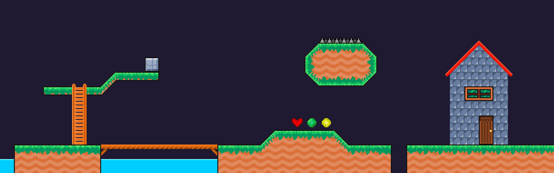 Forest Tileset by rubberTriangle