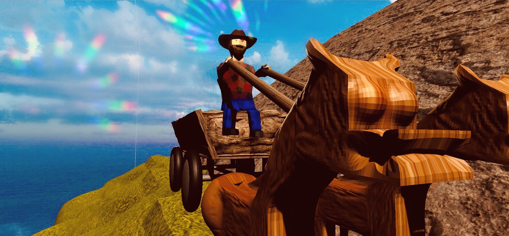 Wagon runaway by Hashbrowns112