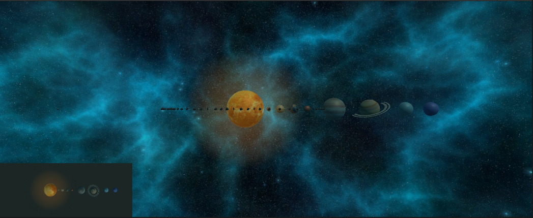 3D solar system simulation by aredhel_stormlight