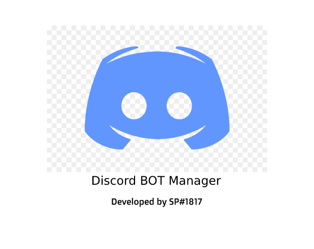 Discord BOT Manager by SP#1817