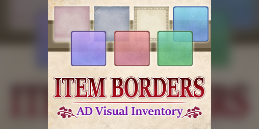 AD Visual Inventory: Free Item Borders by dragoonwys