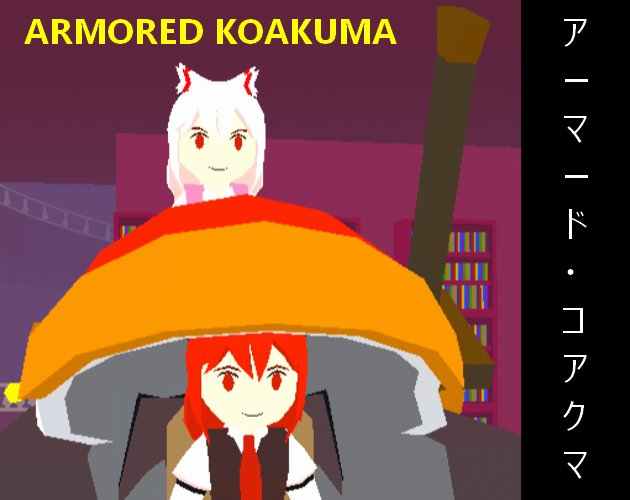 Armored Koakuma (アーマード・コアクマ) by noeticnightjar
