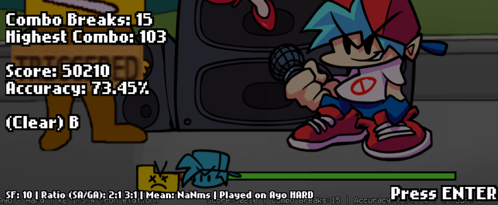 FNF mod scores - Talk and Chill community - itch.io