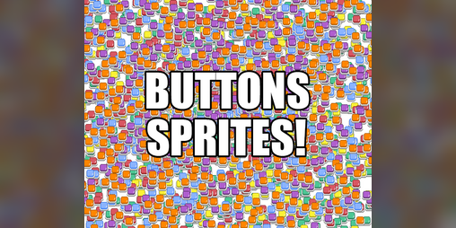 Buttons Sprites! 32x32 (With Animation) by Kai Software