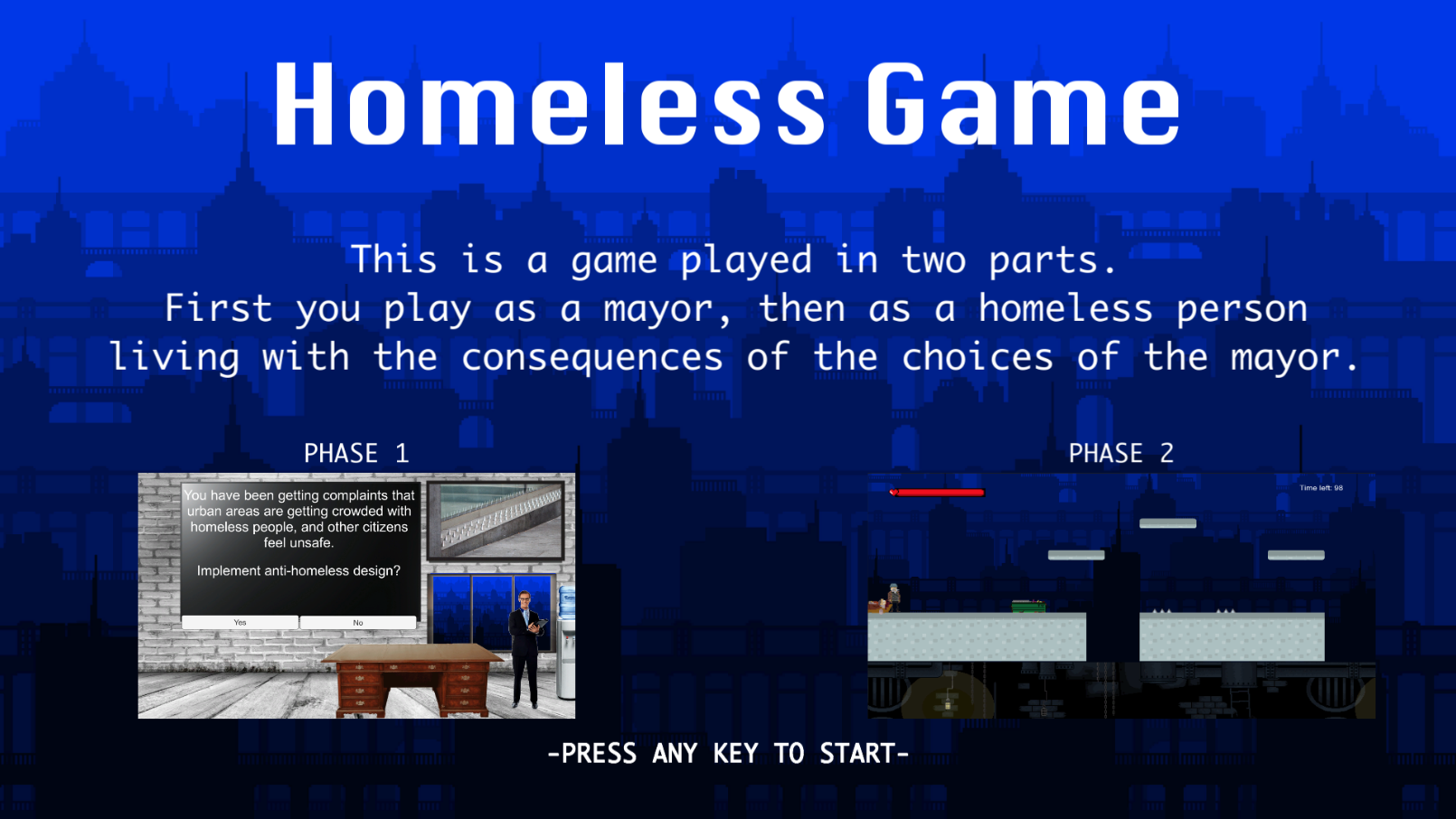 HomelessGame by 3CeraTops