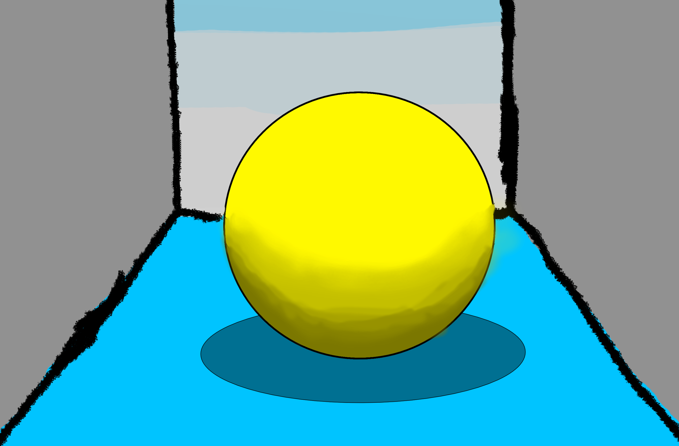 Just A Ball - Windows by Eshu Paul